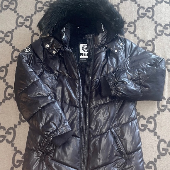 Justice | Jackets & Coats | Justice Sherpa Lined Puffer | Poshmark
